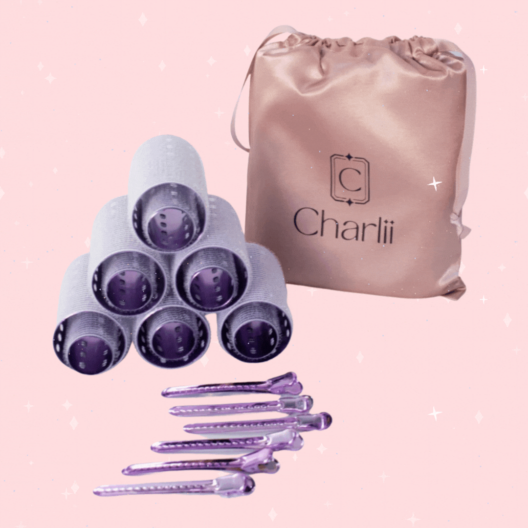 The Marilyn Set - Xtra Wide Quick Grip Veclro Rollers – Charlii